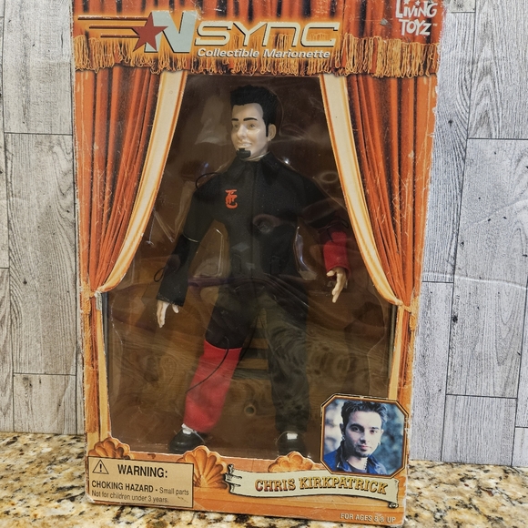 Living Toyz | Toys | Nsync Chris Kirkpatrick Collectible Marionette ...